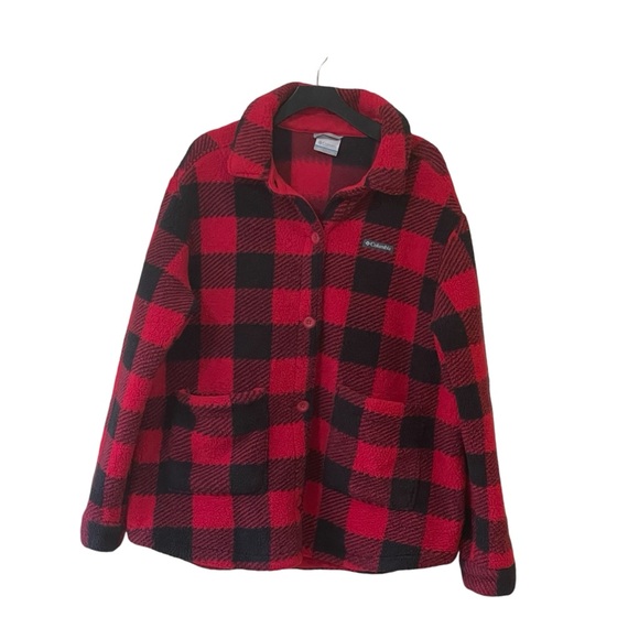 Columbia | Jackets & Coats | Columbia Buffalo Check Plaid Shacket ...